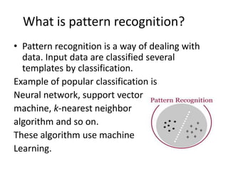 object recognition for robots | PPTX