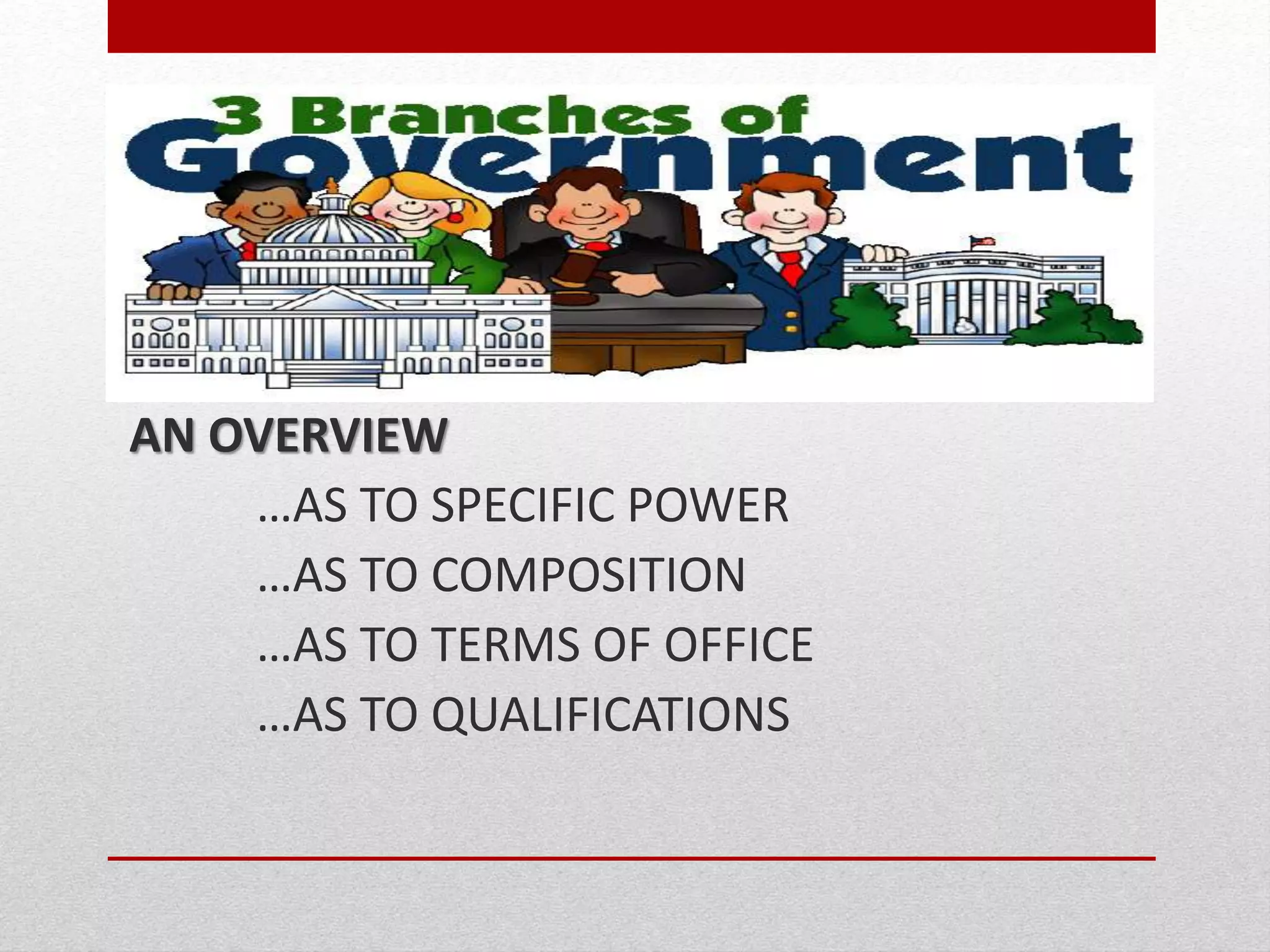 three branches of the government | PPTX