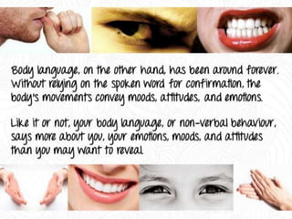 Importance of Body Language | PPTX