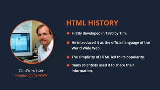 Hypertext Markup languages (HTML) | PPTX