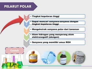 Polaritas solvent | PPTX