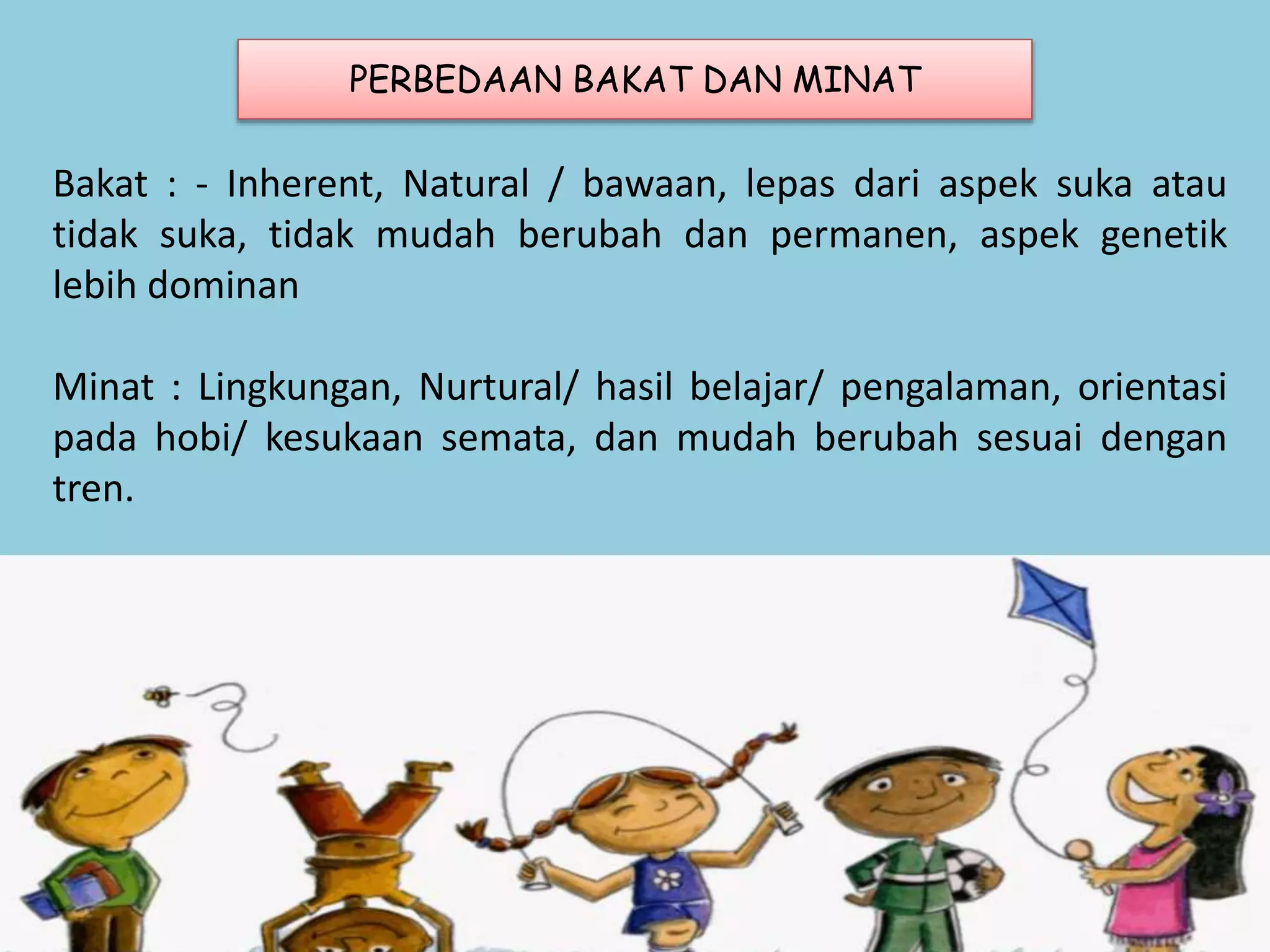 power point mengenal bakat dan minat | PPTX