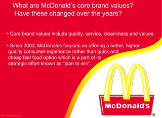 McDonald's Case Study | PPT