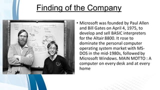 Case Study of Microsoft ! | PPT