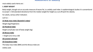 NON-COMMUNICABLE DISEASES WITH REFERENCE TO OBESITY AND CA CERVIX | PPT