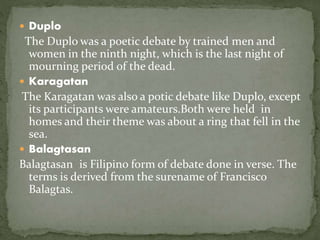 Pre-Colonial and Spanish Colonial text | PPT