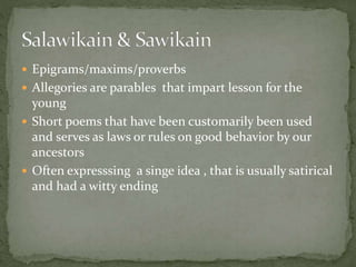 Pre-Colonial and Spanish Colonial text | PPT