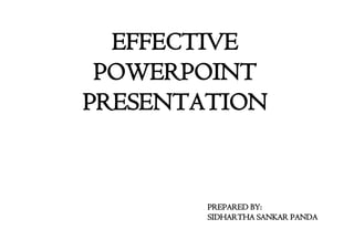 Effective powerpoint presentation | PDF