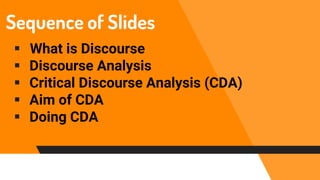 What is Discourse analysis | PPTX