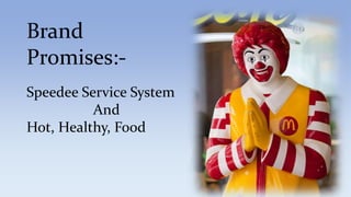 Marketing Strategy on McDonald's | PPT