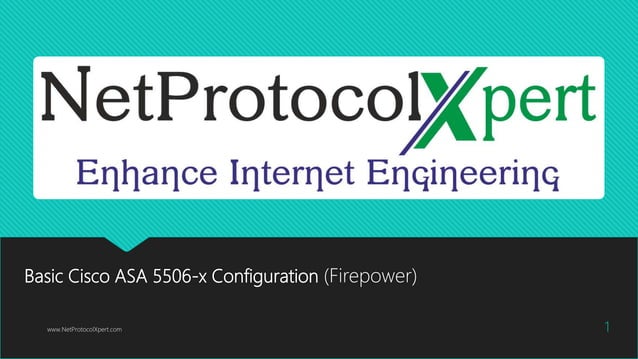 Basic Cisco ASA 5506-x Configuration (Firepower) | PPTX | Computer Networking | Computing