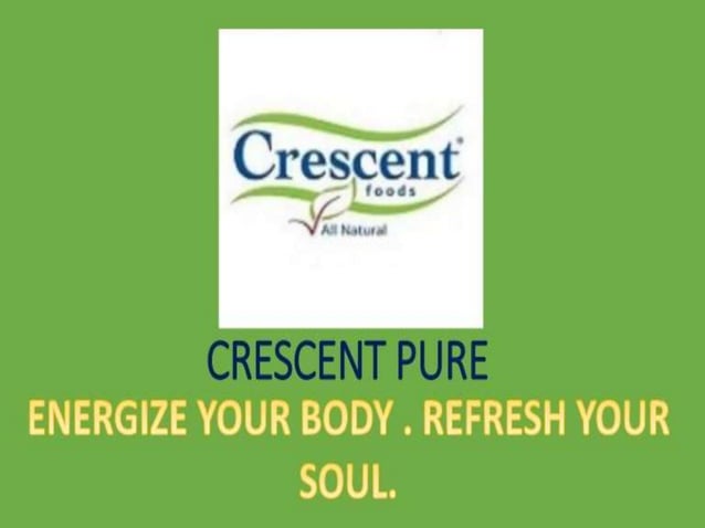 Harvard Business Case study on Crescent Pure. | PPT