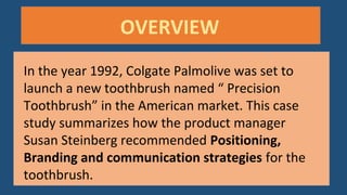 Colgate Palmolive Case Study | PPT