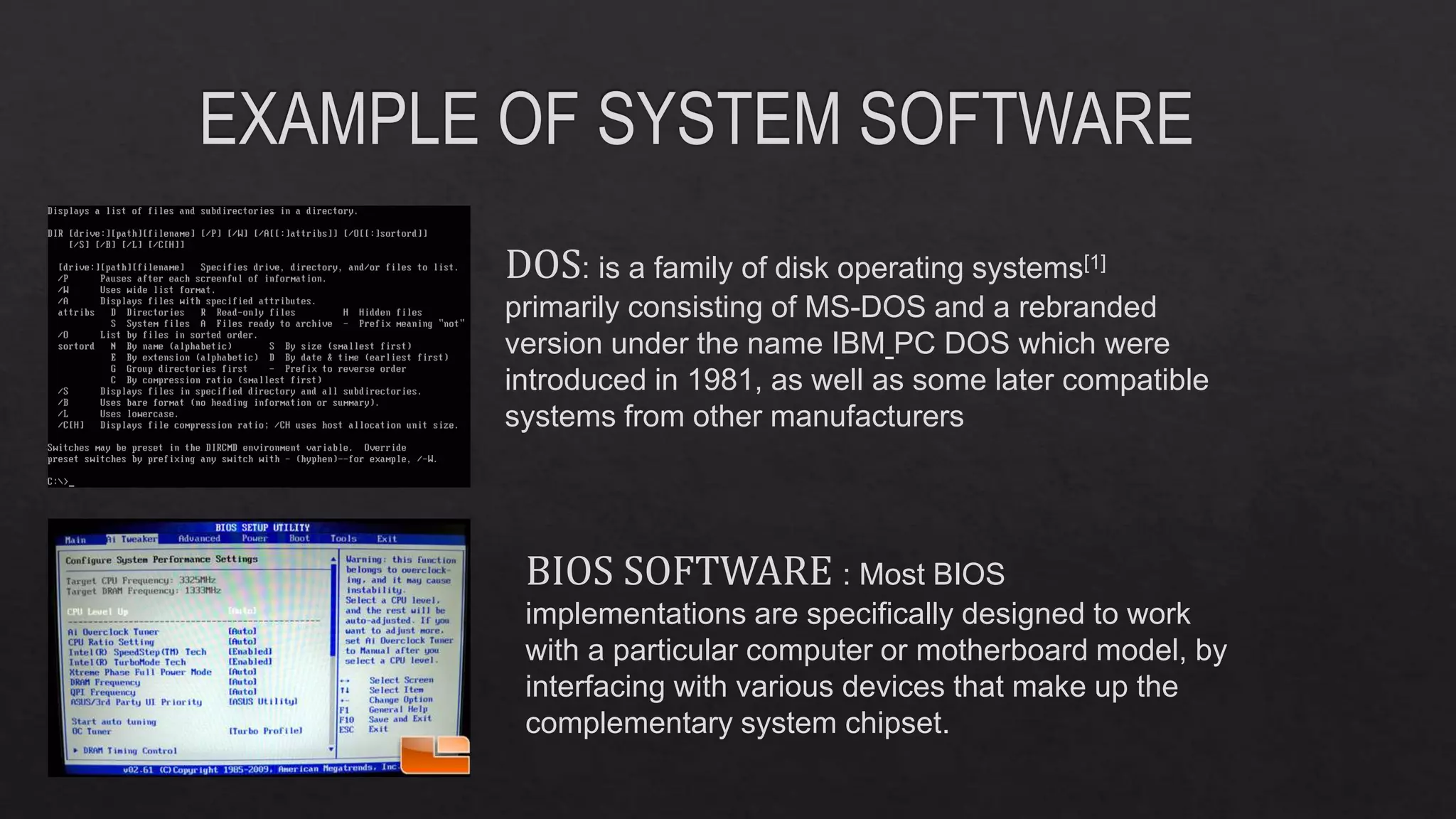 Computer Software and Application Software | PPT