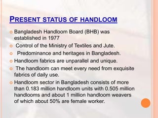 Handloom | PPTX