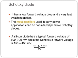 Schottky diode | PPT
