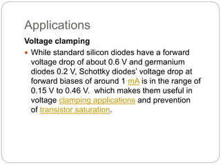 Schottky diode | PPT