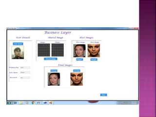 Visual Cryptography for biometric privacy | PPTX
