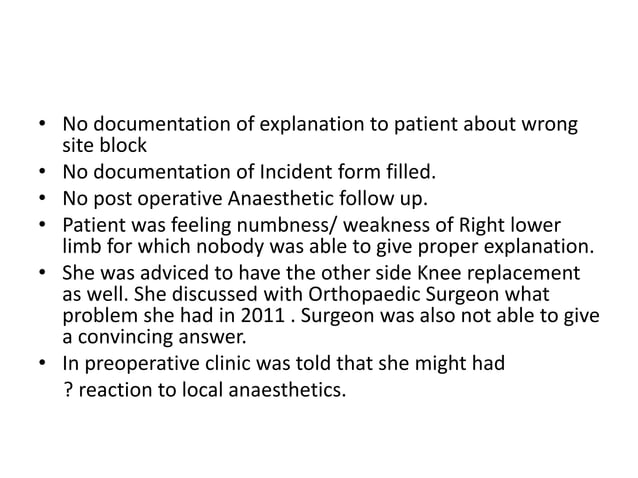 STOP Before Block - REGIONAL ANAESTHESIA safety check | PPTX | Surgery ...