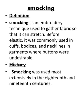 fashion types | PPTX