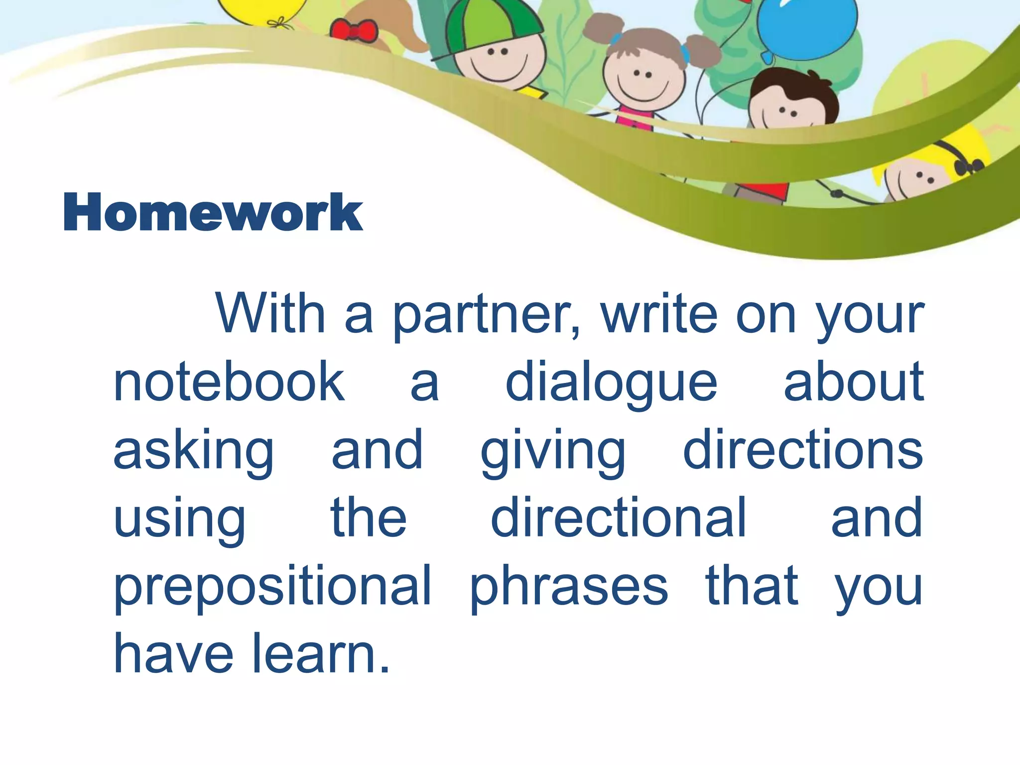 Asking and Giving Directions | PPTX