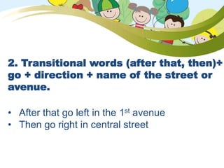 Asking and Giving Directions | PPTX