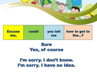 Asking and Giving Directions | PPTX