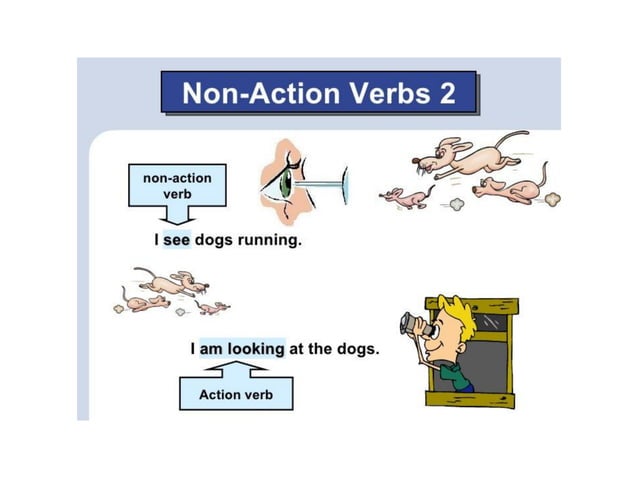 NON-ACTION VERBS | PPT