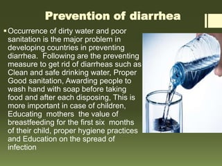 Diarrhea and Foods | PPTX