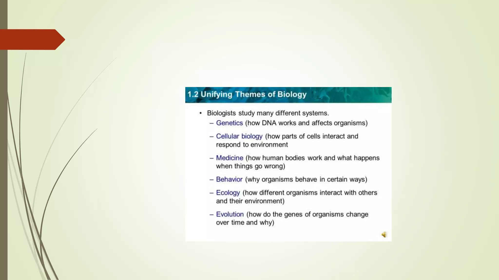 presentation of what is biology | PPTX | Biological Sciences | Science
