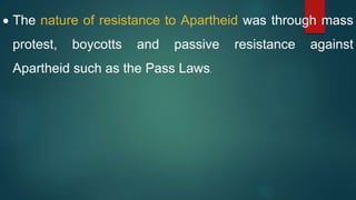 History of South Africa Presentation | PPTX