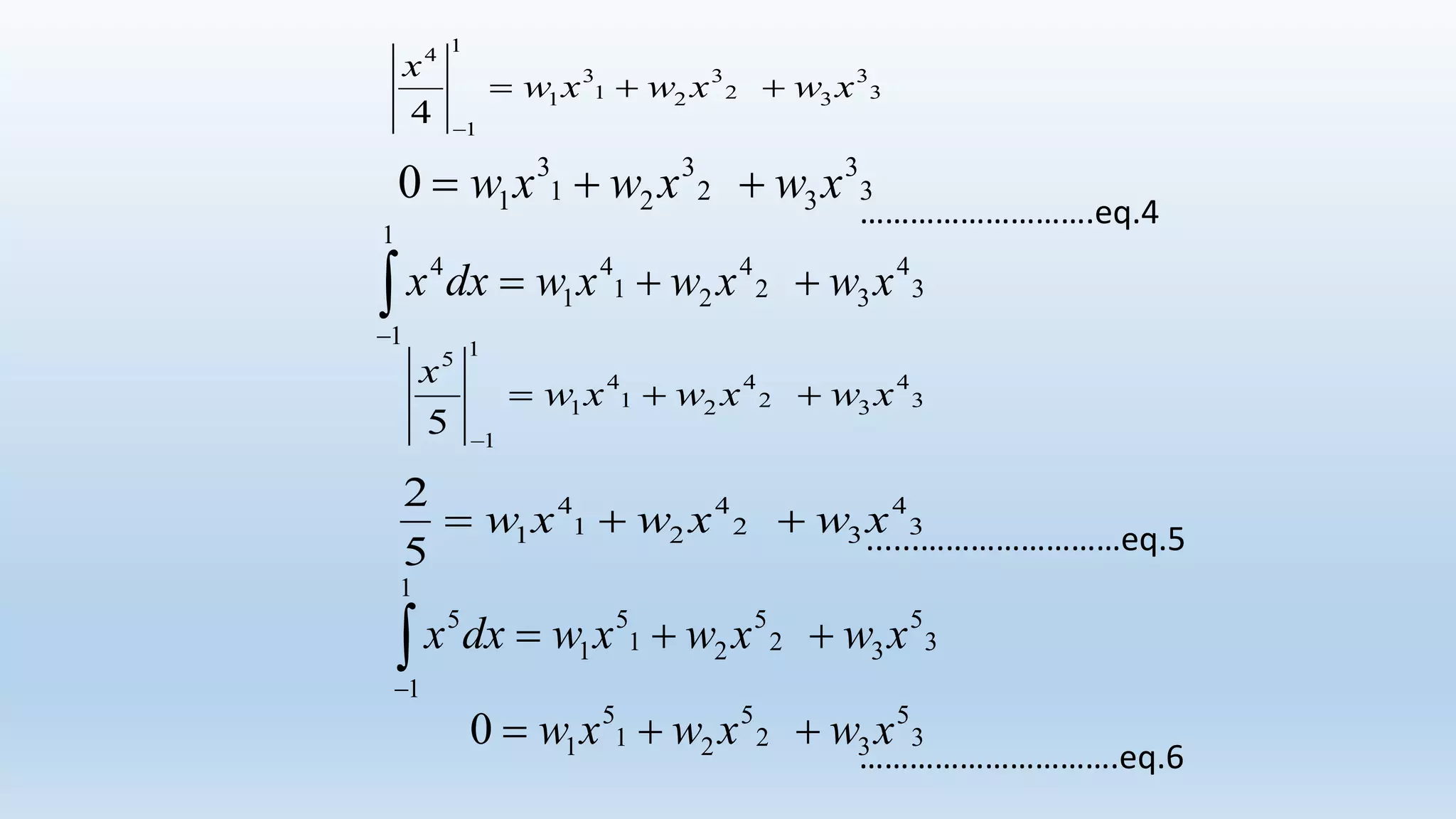 Gauss Quadrature Formula | PPTX | Physics | Science