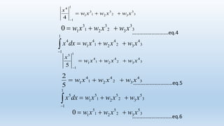 Gauss Quadrature Formula | PPTX