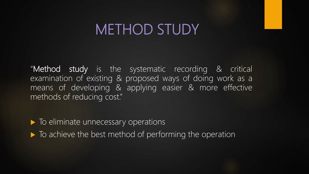 method study- micromotion vs memo motion | PPTX
