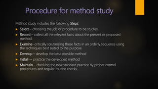method study- micromotion vs memo motion | PPTX