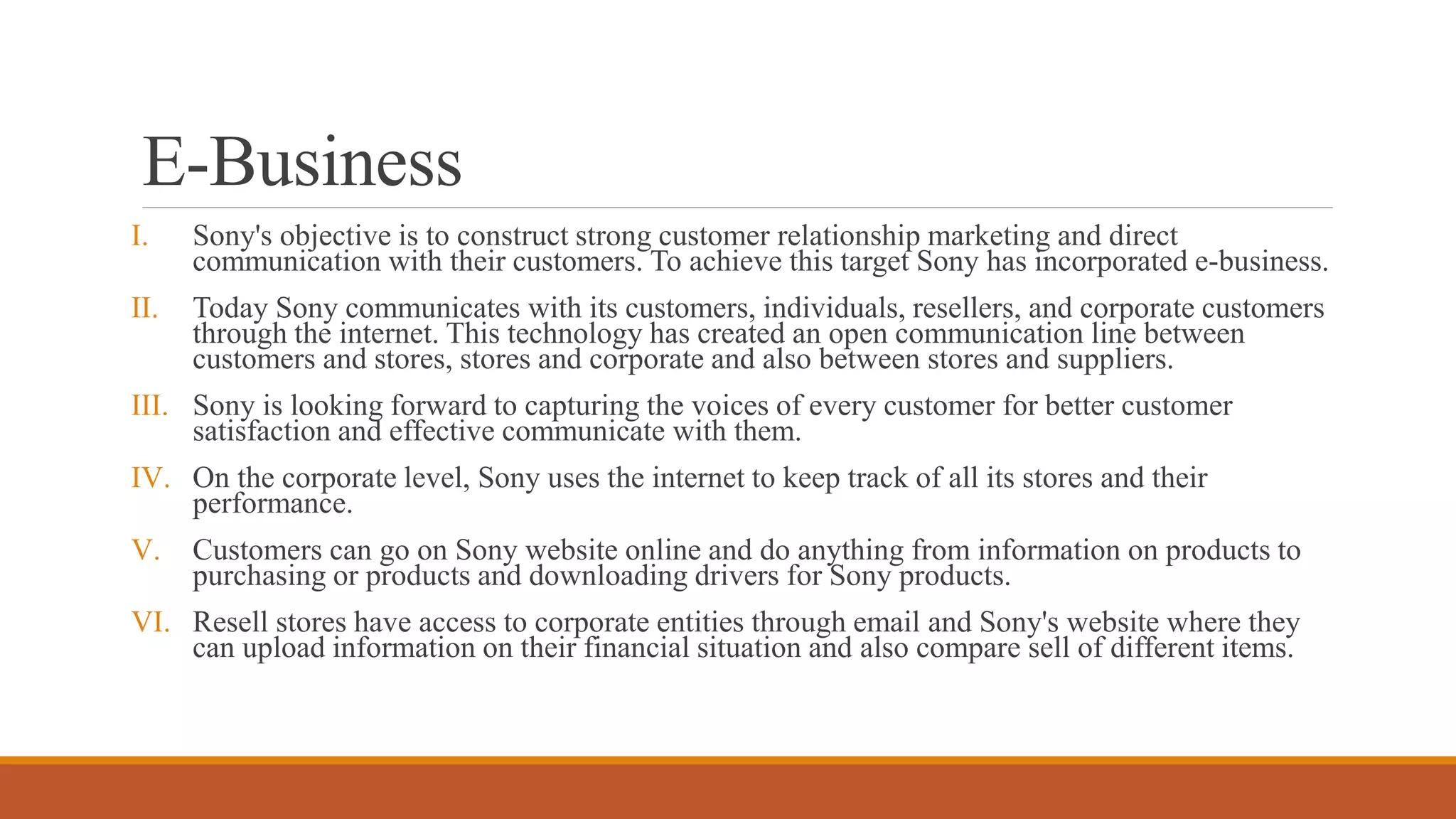 Sony Marketing Strategies | PPTX