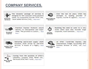SERVICE LIFE CYCLE - DTDC | PPTX