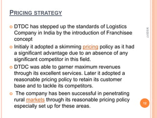 SERVICE LIFE CYCLE - DTDC | PPTX