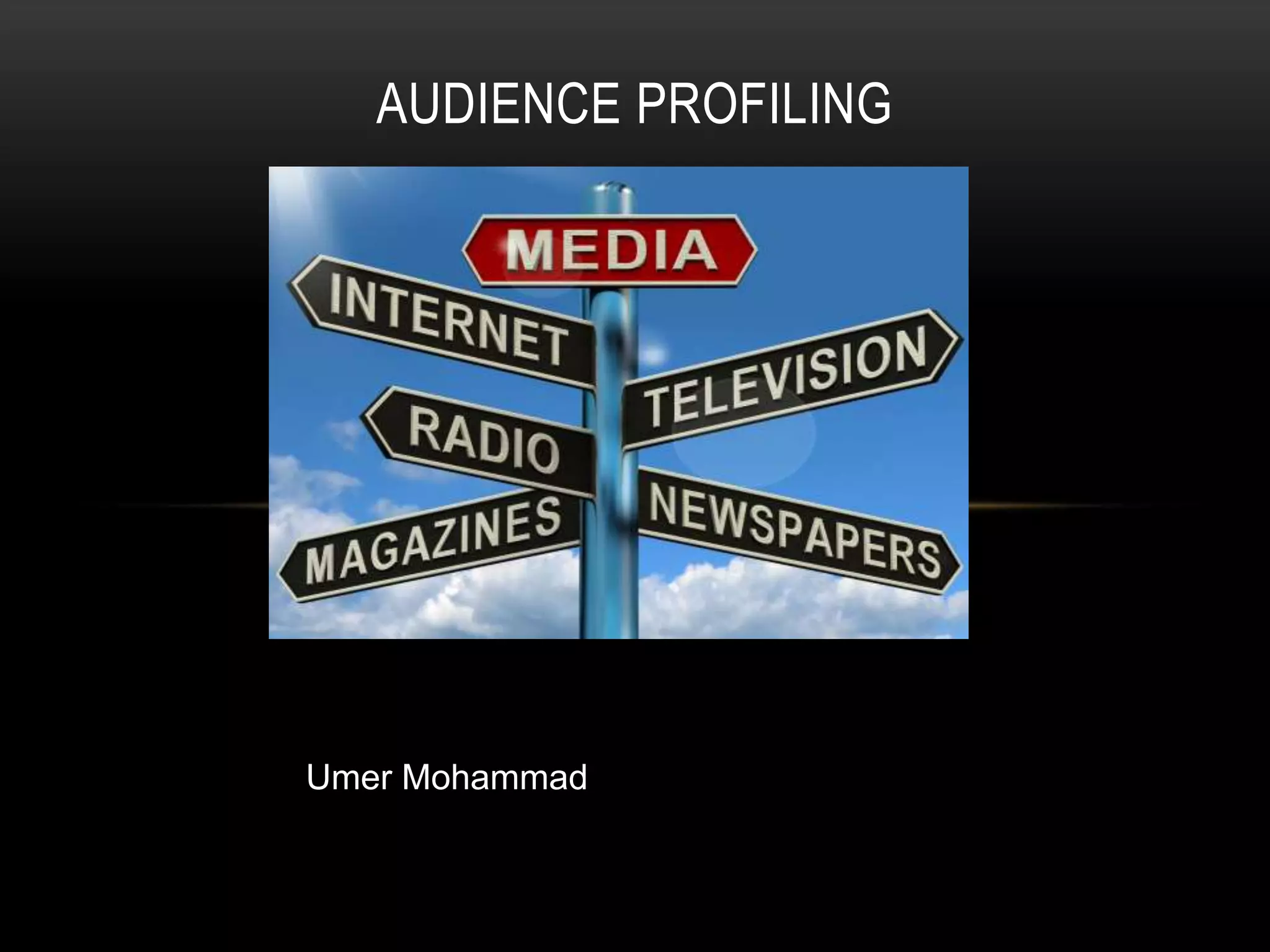 Audience profiling | PPT