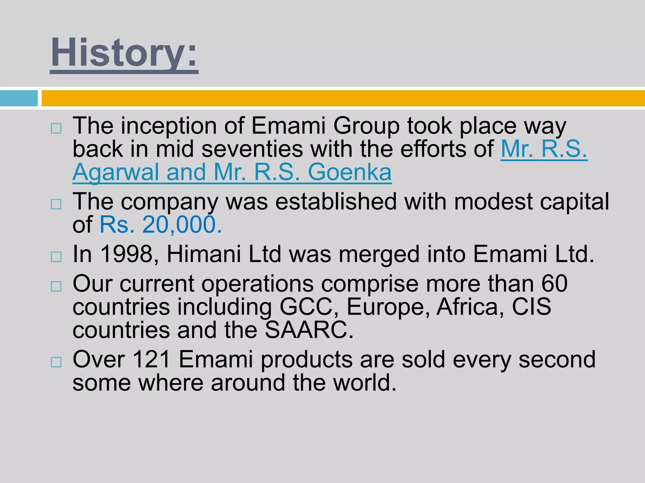 Emami limited | PPTX