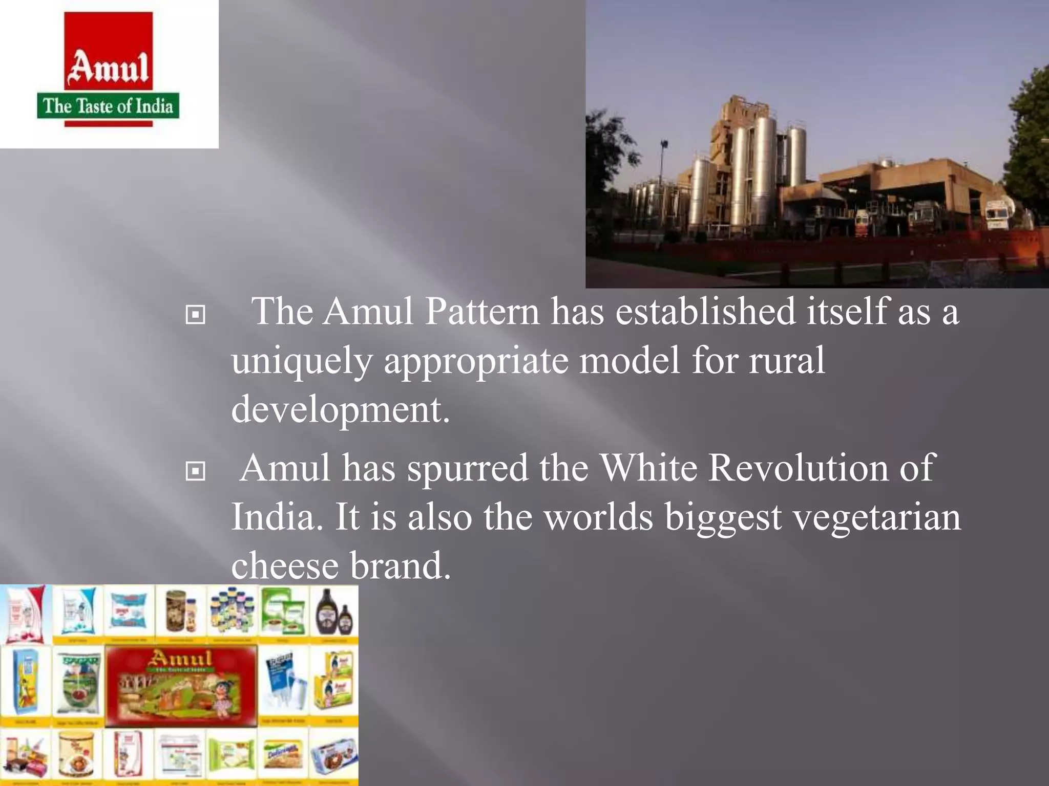 presentation on amul | PPTX