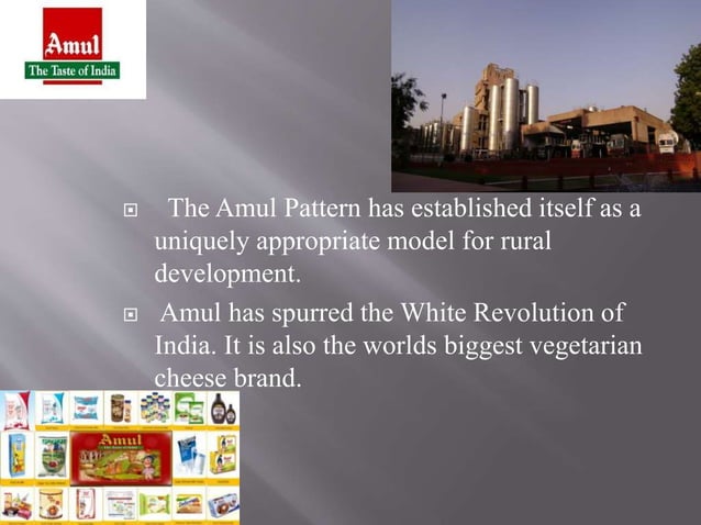 presentation on amul | PPTX | Business | Business and Finance