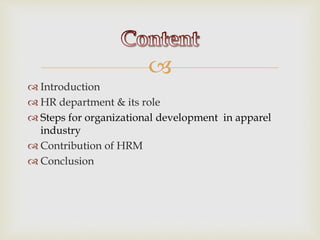 Human Resource department | PPTX