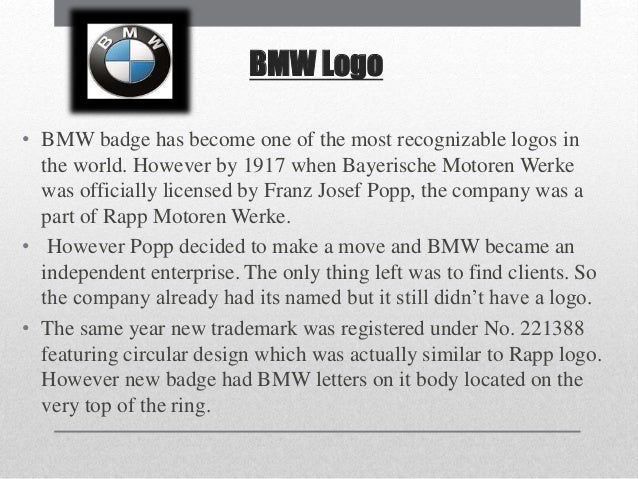 CASE STUDY OF BMW
