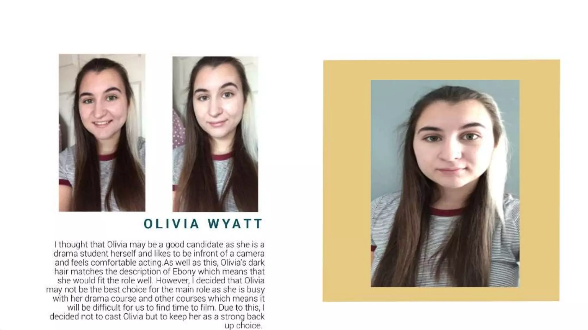 Casting Process and Actor Shots | PPT