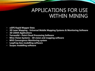 Mining and artificial intelligence - a new paradigm growing! | PPTX