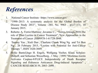 LECTINS IN CANCER THERAPY | PPTX