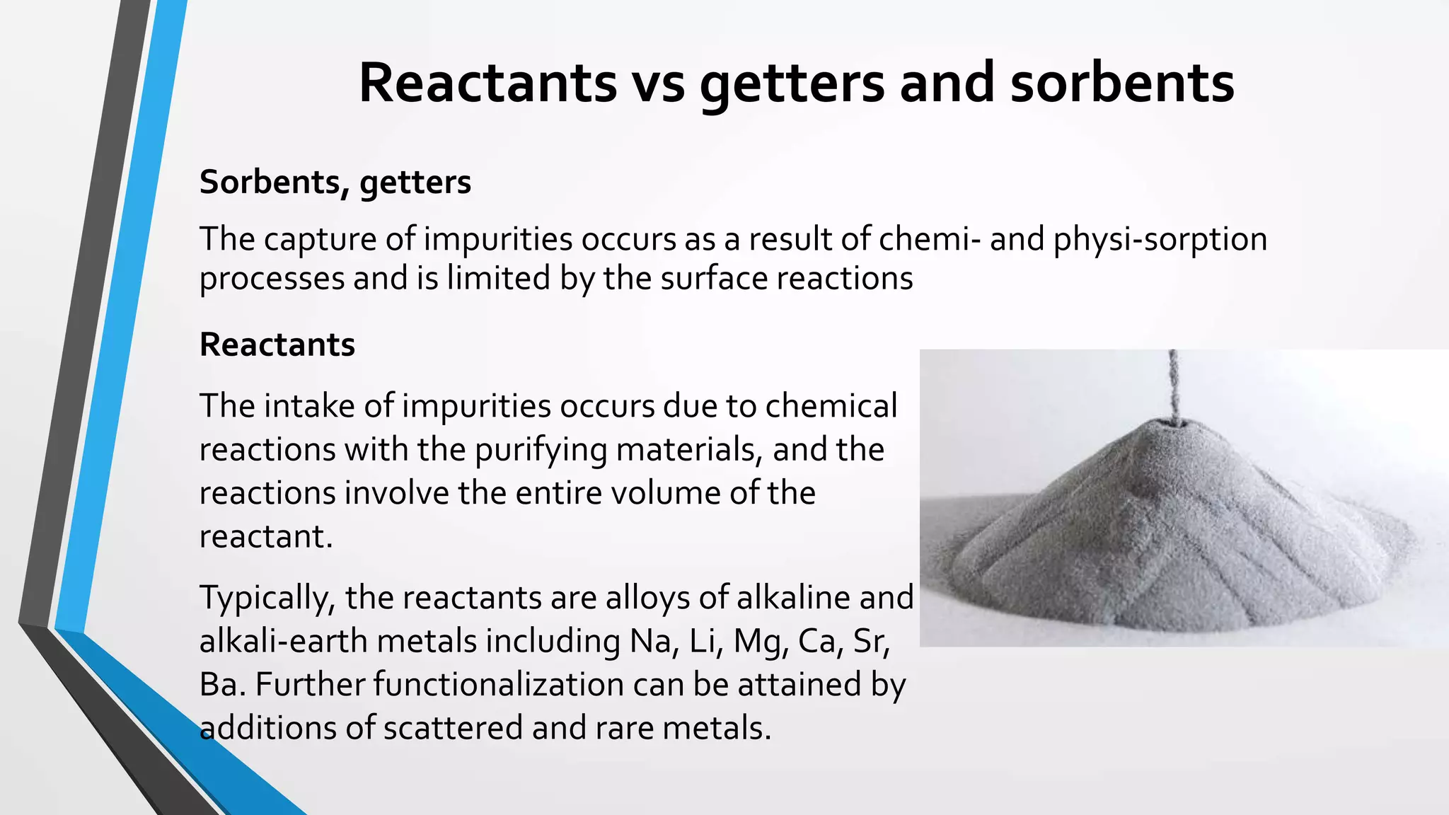 Mechanochemical methods in the production of high purity gases | PPTX