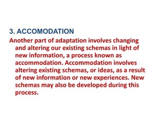Piaget Theory of Cognitive Development Part-I | PPTX