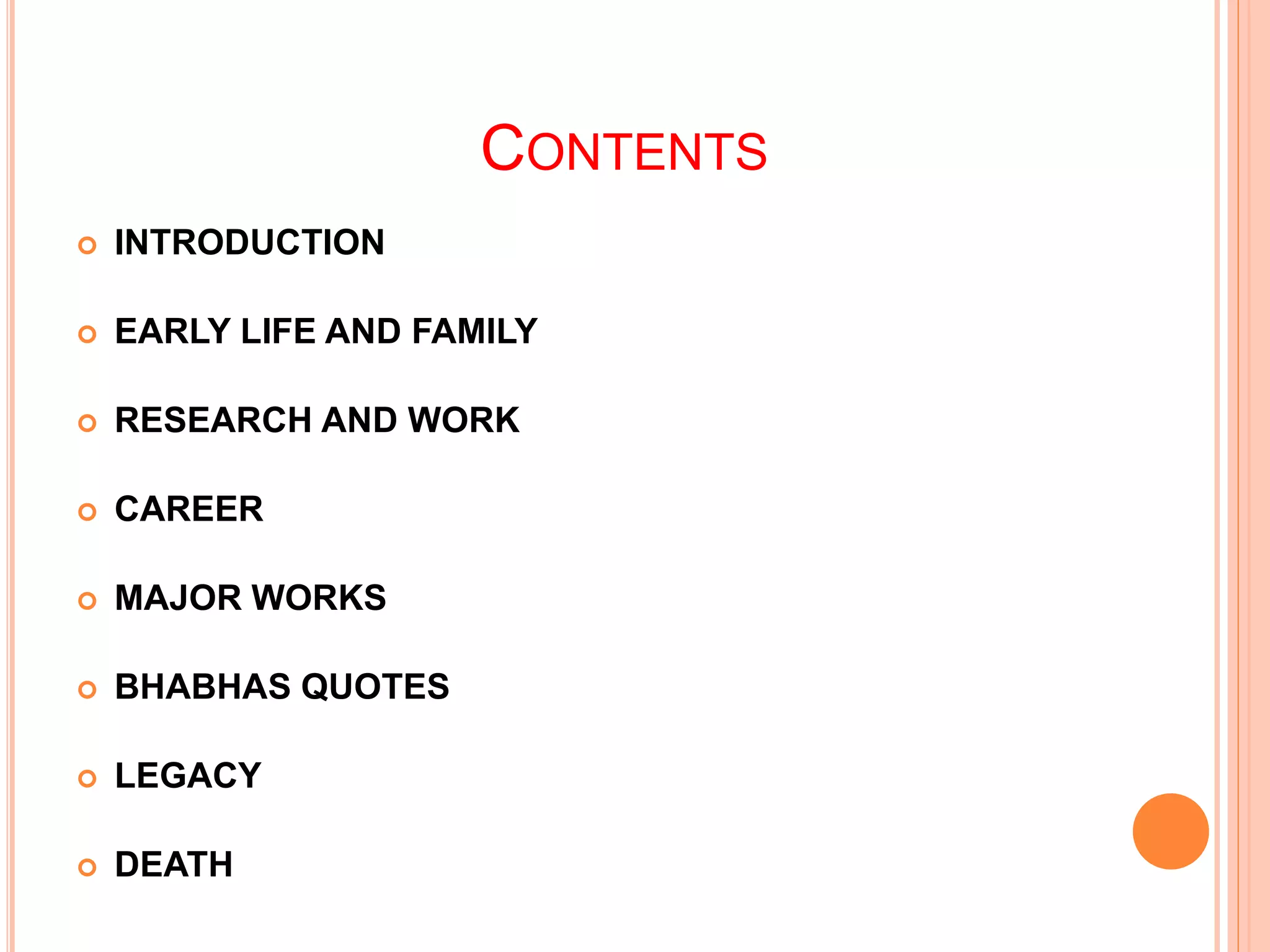 HOMI J BHABHA | PPTX